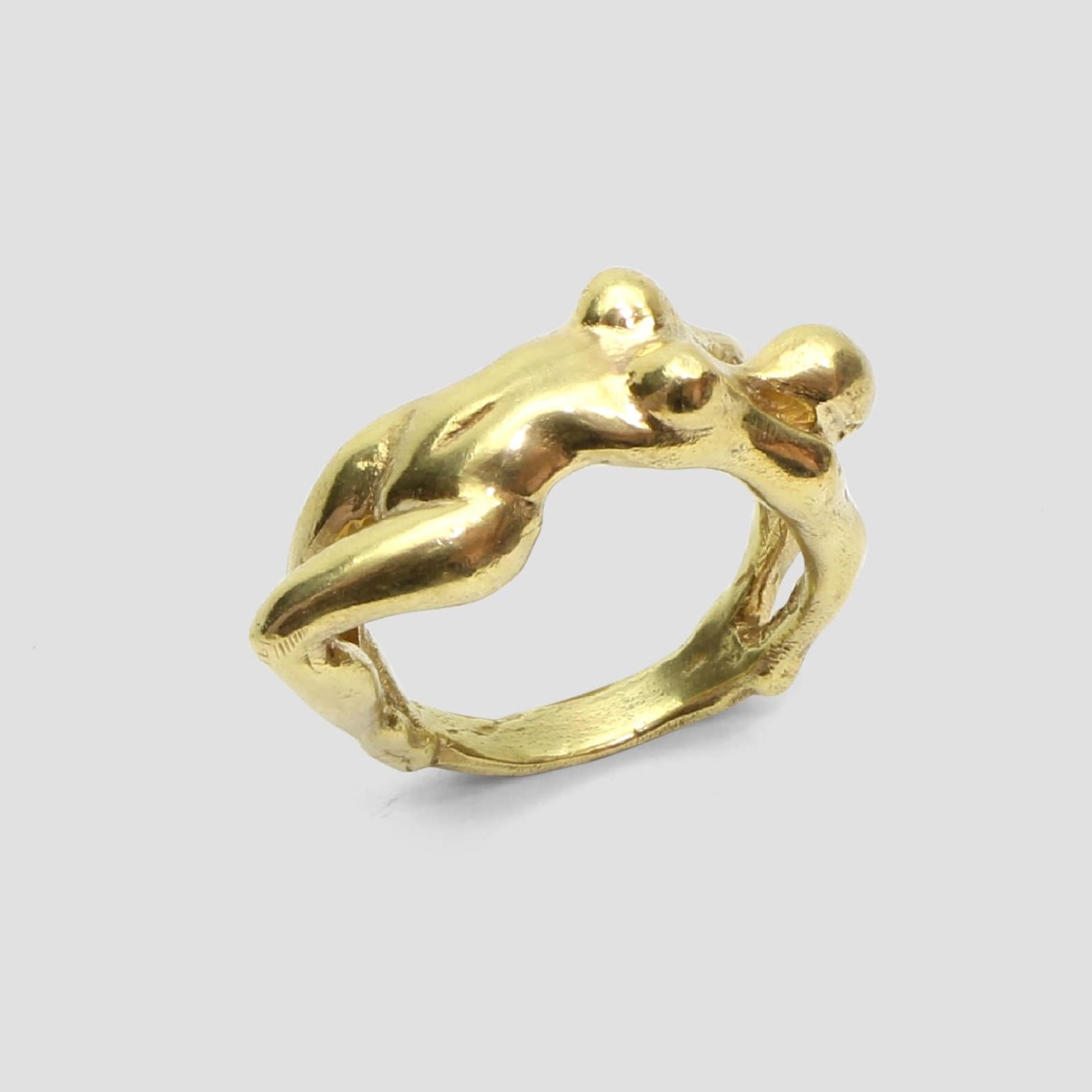 Anillo plata • cuerpo mujer | Comín - joyería creativa